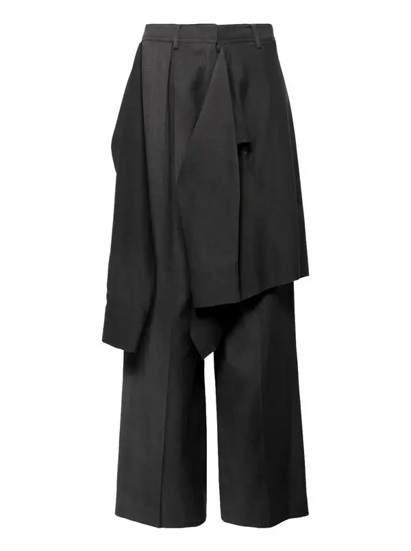 Goen.j Layered Shirt And Pants Set - Grey