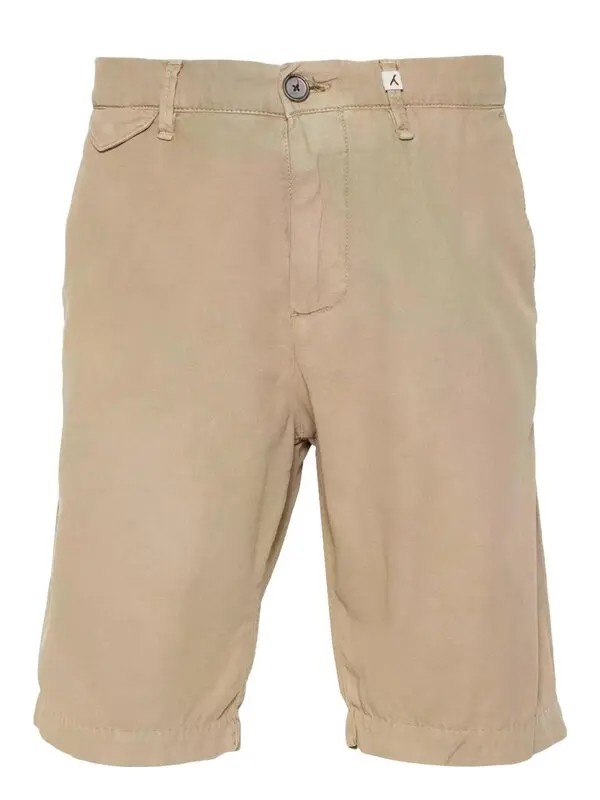 MYTHS Zeus Twill Chino Shorts - Neutrals