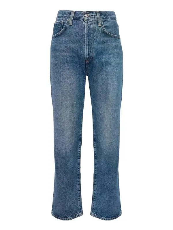 Citizens Of Humanity Emery Cropped Straight Jeans - Blue