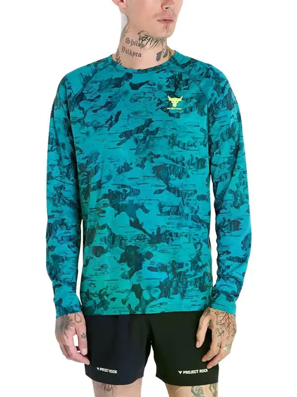Under Armour Isochill Crewneck Long Sleeve T-shirt - Blue