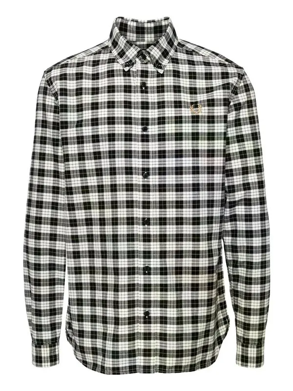 Fred Perry Cotton Shirt - Black