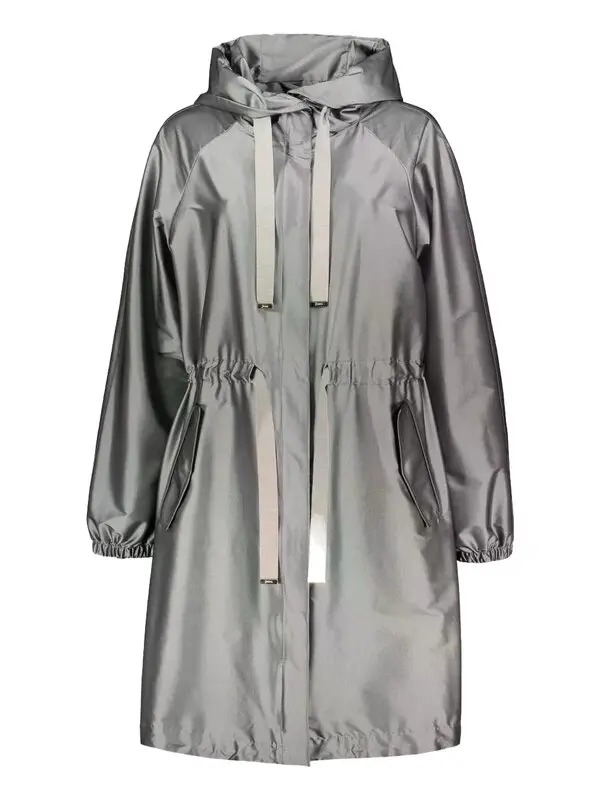 Herno Satin-finish Parka - Grey