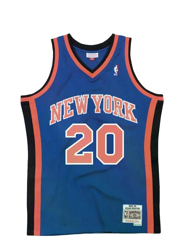 Mitchell & Ness New York Knicks 1998-99 Allan Houston Swingman Jersey - Blue
