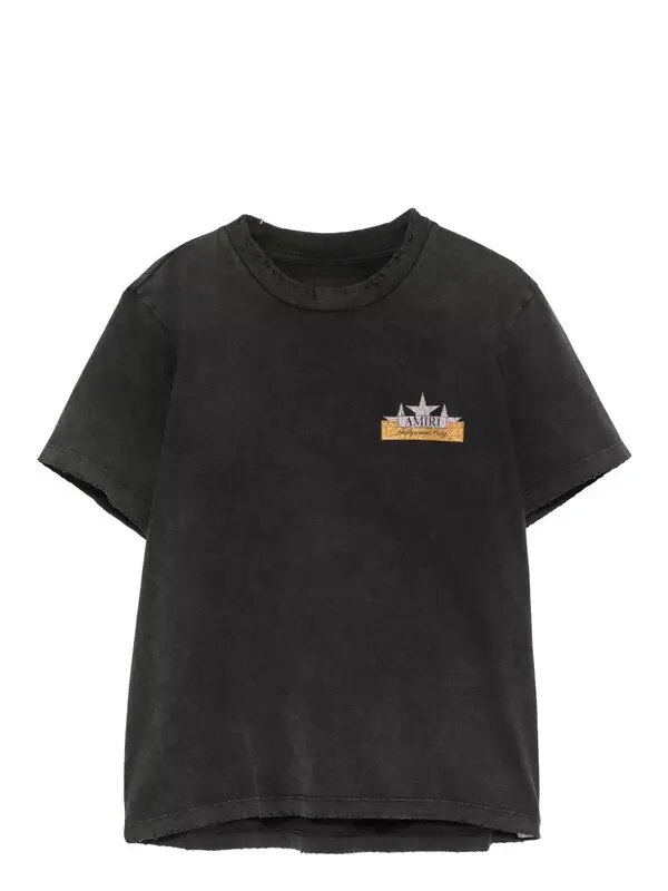 Amiri Vintage Crystal Star T-shirt - Black