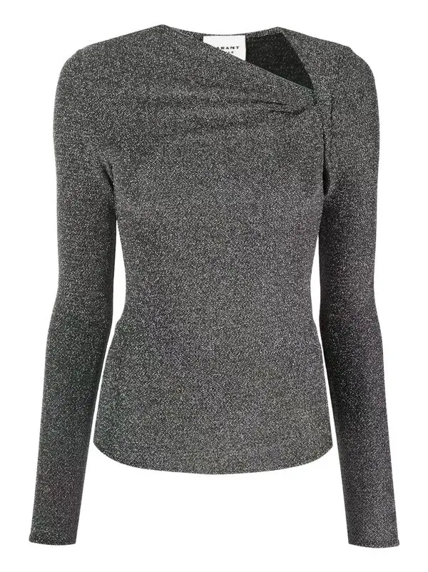 MARANT ETOILE Baixa Asymmetric Top - Silver
