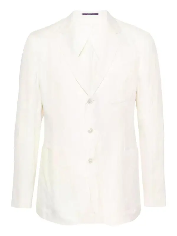 Ralph Lauren Purple Label Single-breasted Blazer - Neutrals