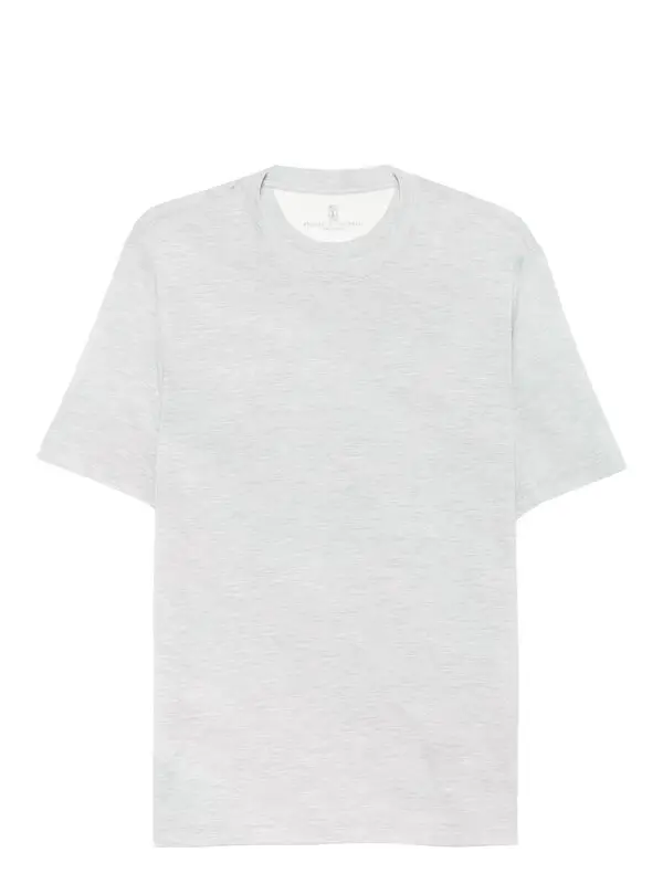 Brunello Cucinelli Crew-neck T-shirt - Grey