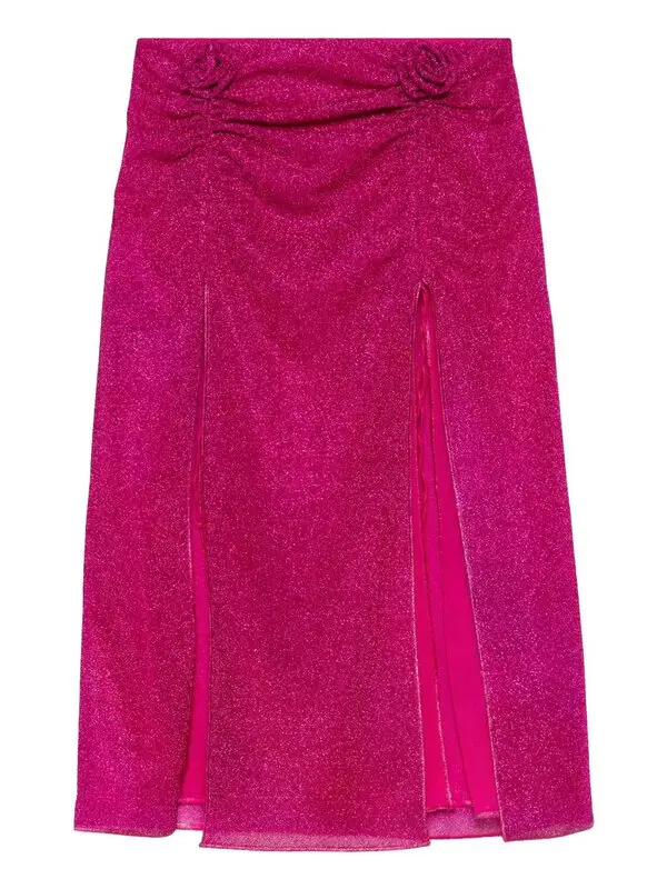 Oseree Lumiére Rose Skirt - Pink