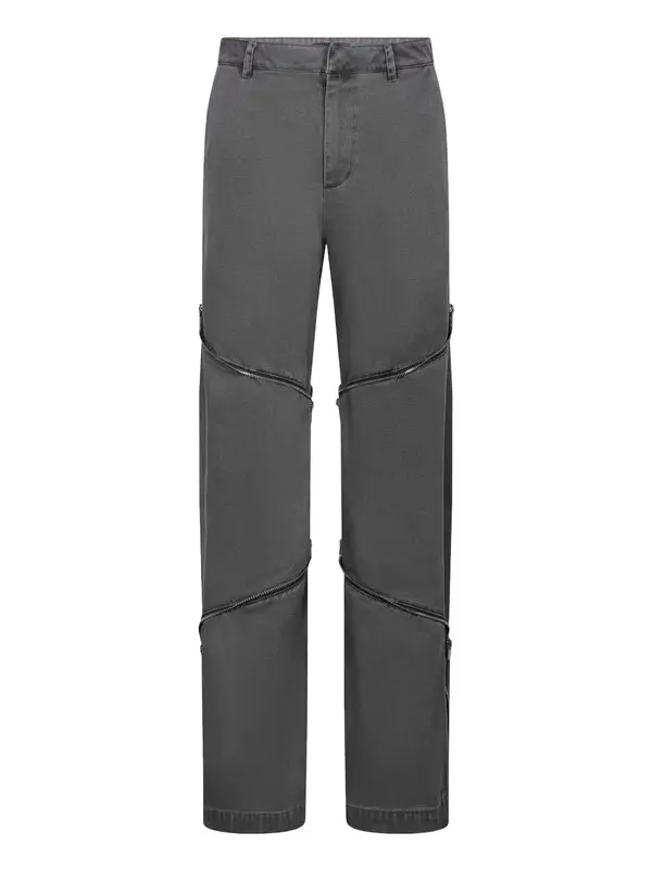 HELIOT EMIL Phyllotaxis Trousers - Grey