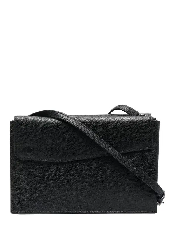 VALEXTRA Pocket Crossbody Bag - Black