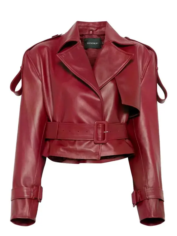 MANOKHI Hana Jacket - Red