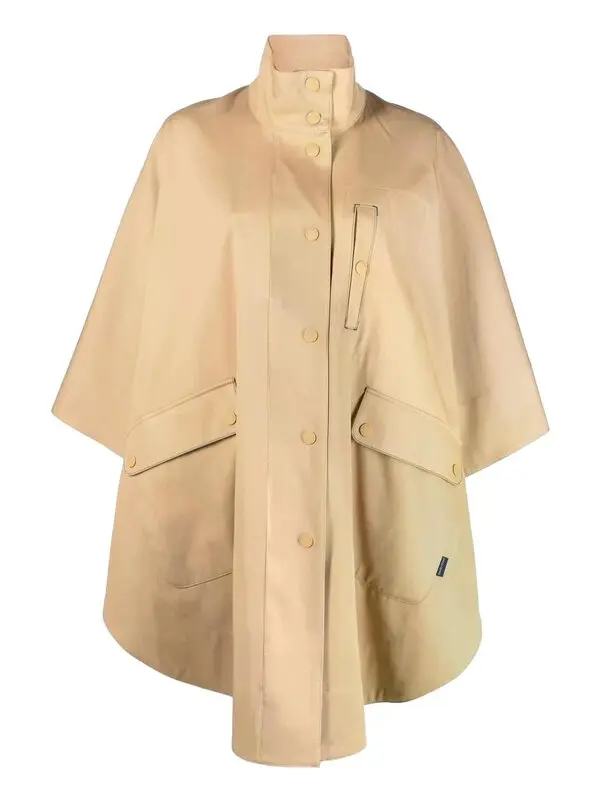See By Chloé High-neck Half-sleeved Parka - Neutrals