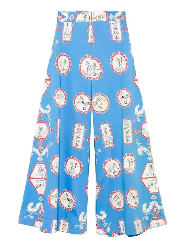 Rianna + Nina Palazzo Trousers - Blue