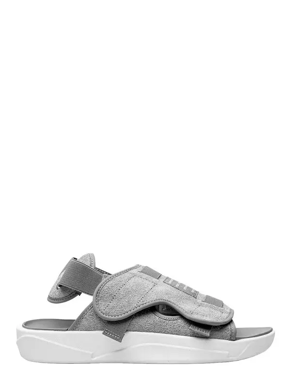 JORDAN Ls Cool Grey Slides - Silver
