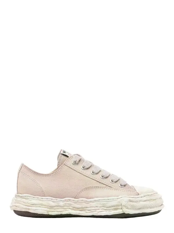 Mihara Yasuhiro Peterson23 Canvas Lace-up Sneakers - Neutrals