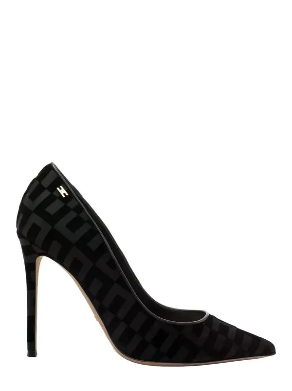 Elisabetta Franchi 105mm La Dame Décolleté Pumps - Black