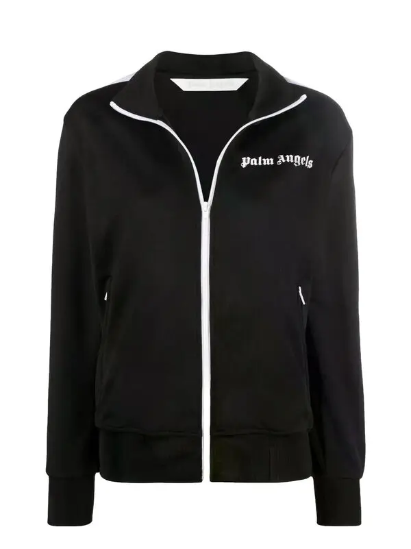Palm Angels Side-stripe Track Jacket - Black