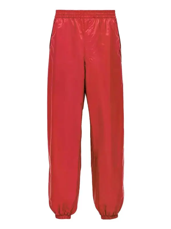 Prada Re-nylon Track Pants - Red