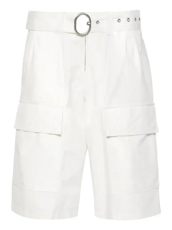 JIL SANDER Water-repellent Shorts - Neutrals