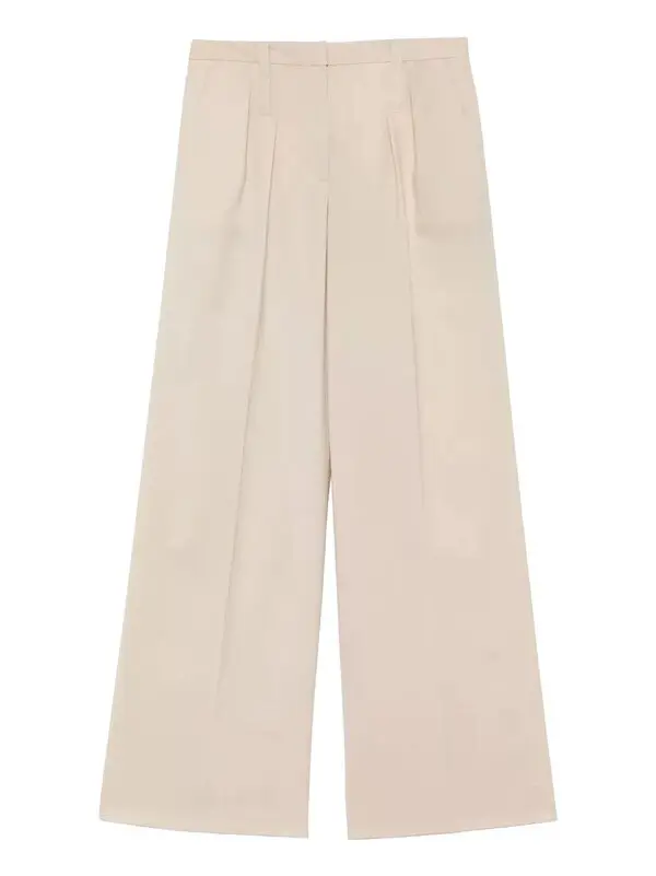 Barbara Bui Pressed-crease Trousers - Neutrals