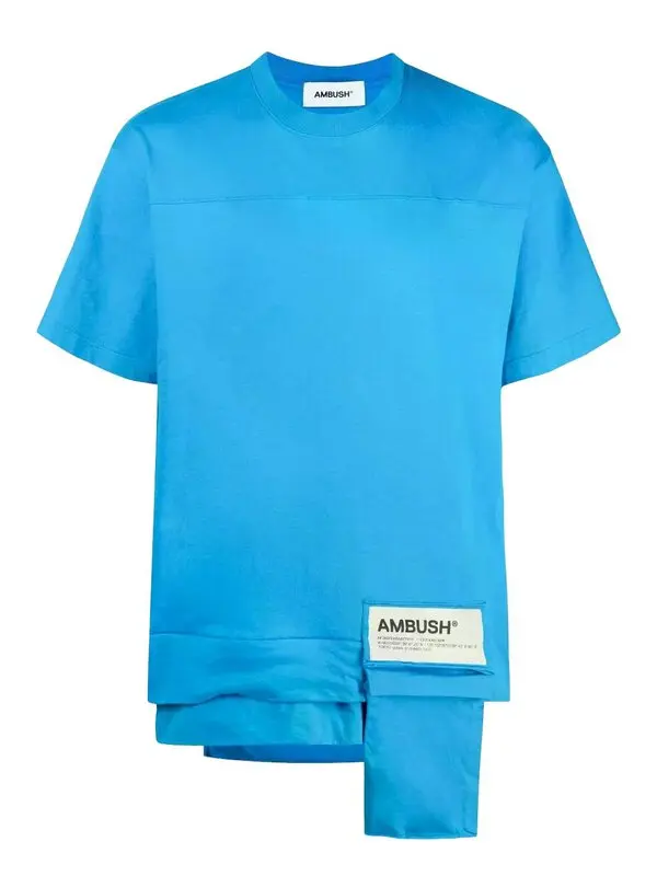AMBUSH Waist-pocket T-shirt - Blue