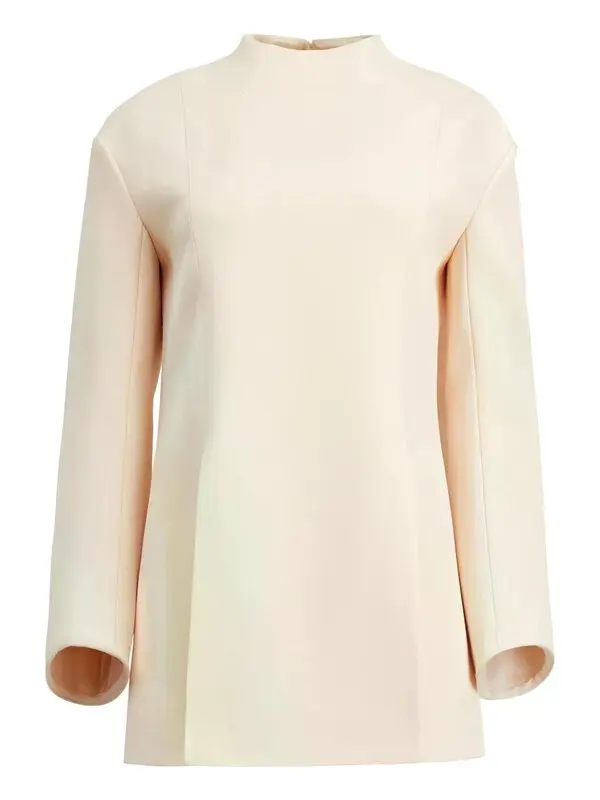 Khaite The Mahni Slit-detail Blouse - Neutrals