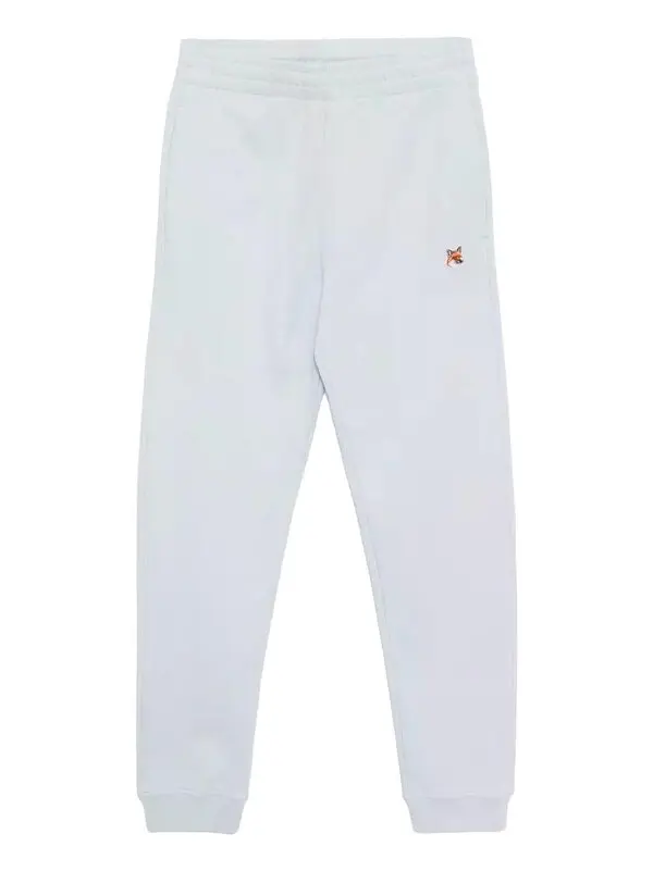 Maison Kitsuné Fox Head Patch Jog Pants - Blue