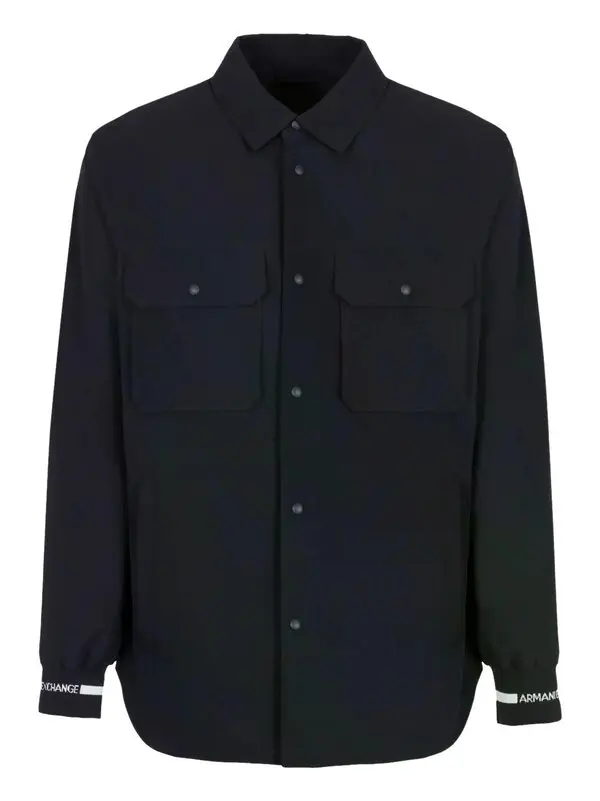 Armani Exchange Long-sleeve Shirt - Black