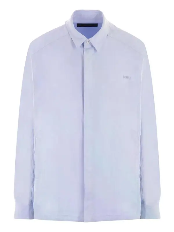 JUUN.J Embroidered-logo Shirt - Blue