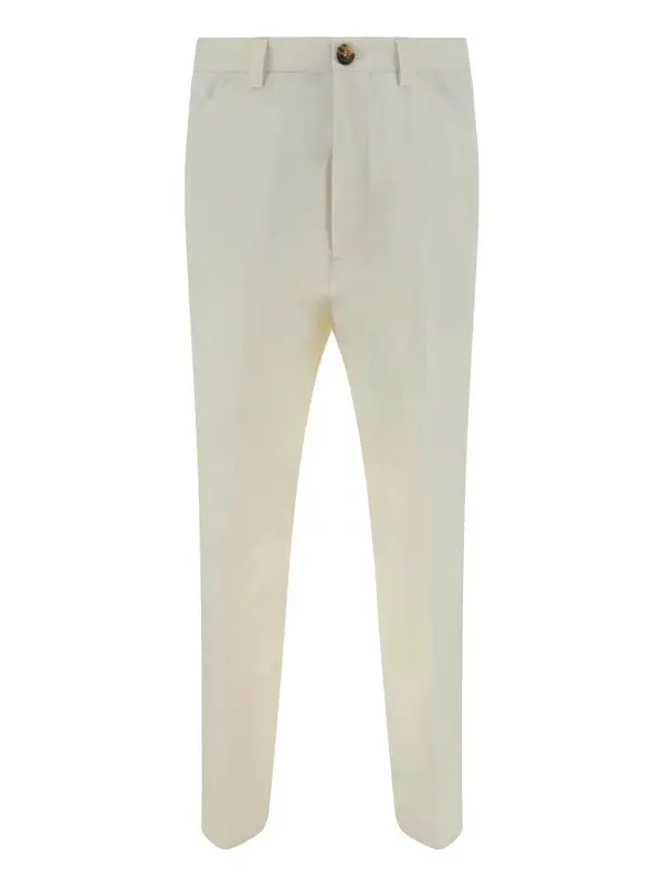 Brunello Cucinelli Straight Trousers - Neutrals