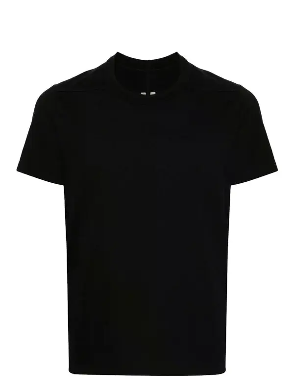 Rick Owens Short Level Cotton T-shirt - Black