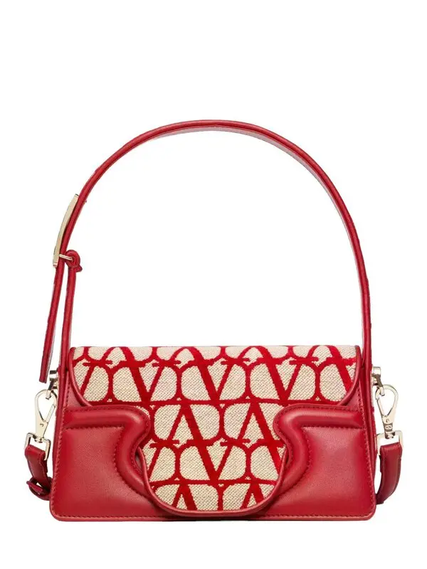 Valentino Garavani La Petit Deuxième Toile Iconographe Shoulder Bag - Red