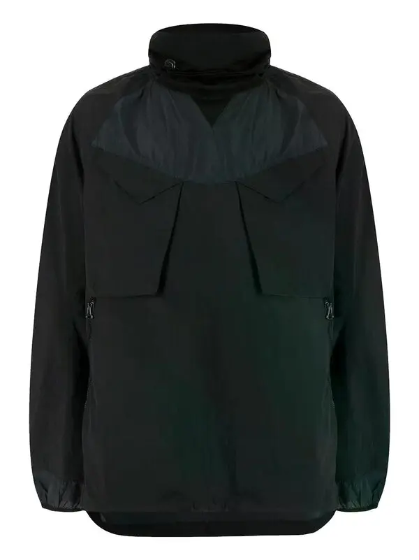MAHARISHI Funnel-neck Pullover Jacket - Black