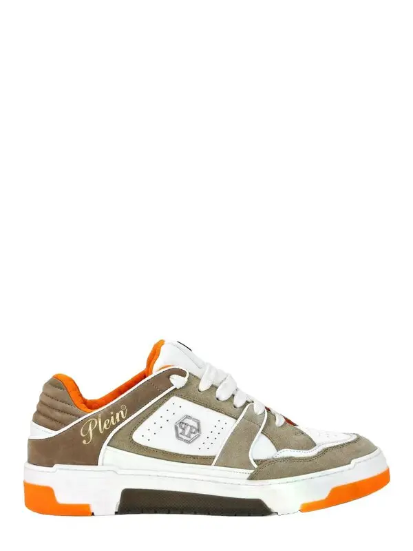 Philipp Plein Logo-detail Sneakers - Neutrals