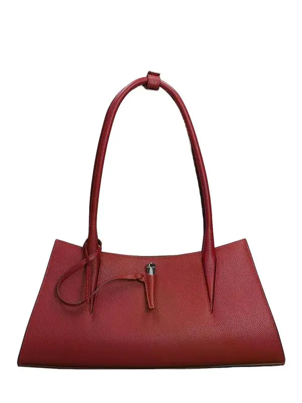 MUGLER Fang Shoulder Bag - Red