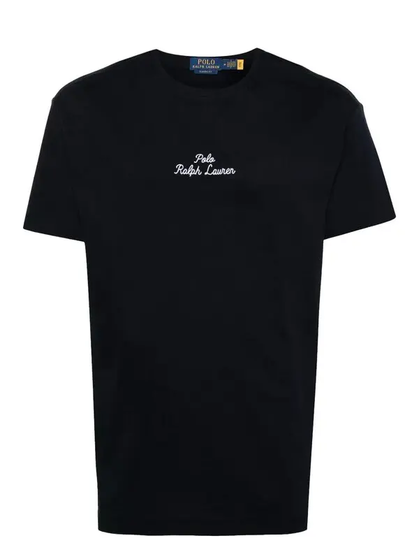 Polo Ralph Lauren Logo-embroidered T-shirt - Blue