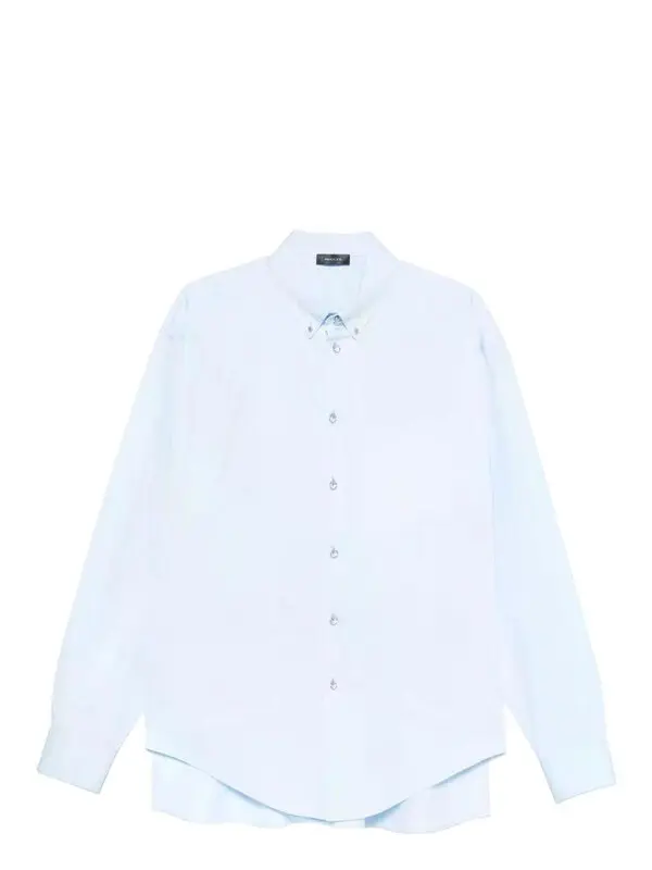 MUGLER Poplin Shirt - Blue