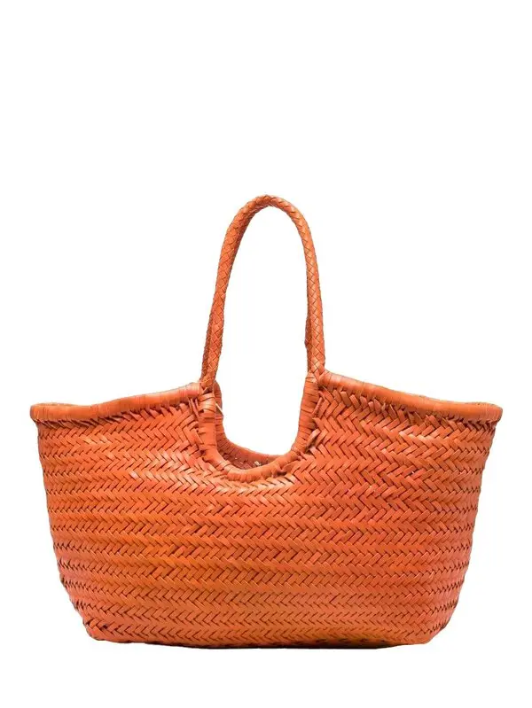 Dragon Diffusion Interwoven-design Tote Bag - Orange