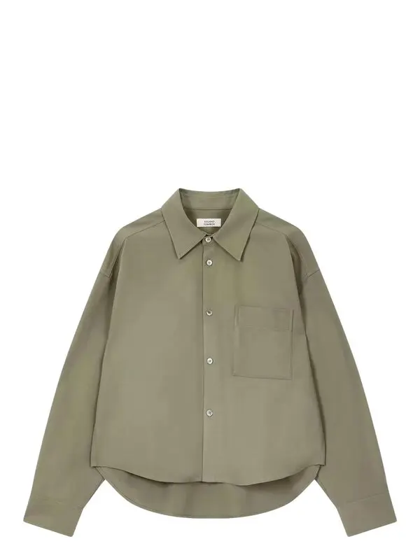 STUDIO TOMBOY One-pocket Shirt - Green
