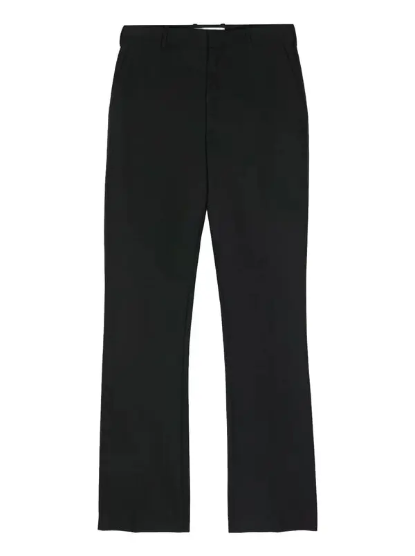 Loewe Mid-waist Flared Trousers - Black