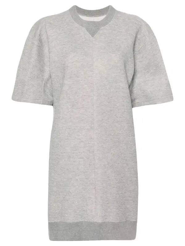 Sacai Mélange Mini Dress - Grey