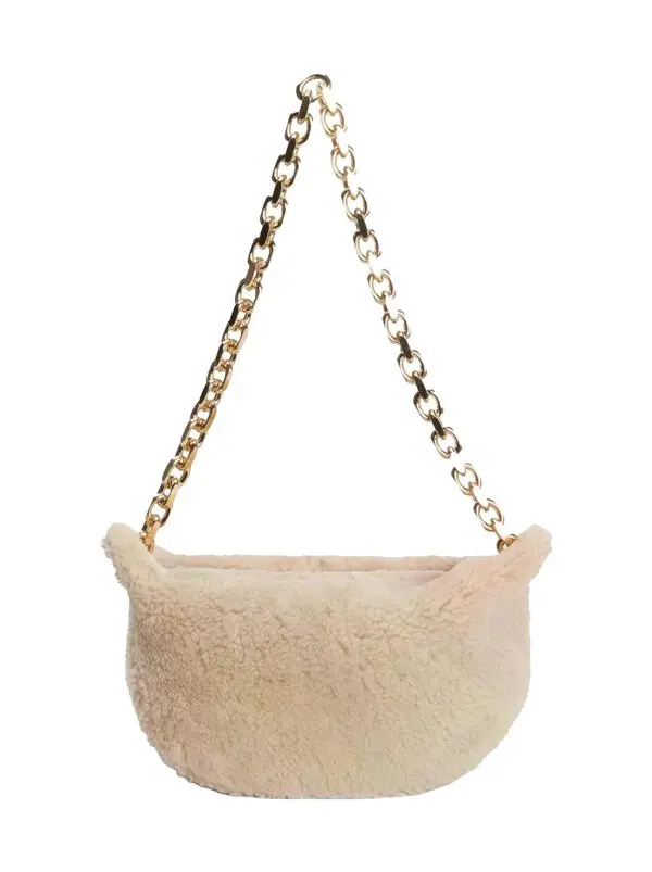 Fabiana Filippi Shearling Mini Bag - Neutrals