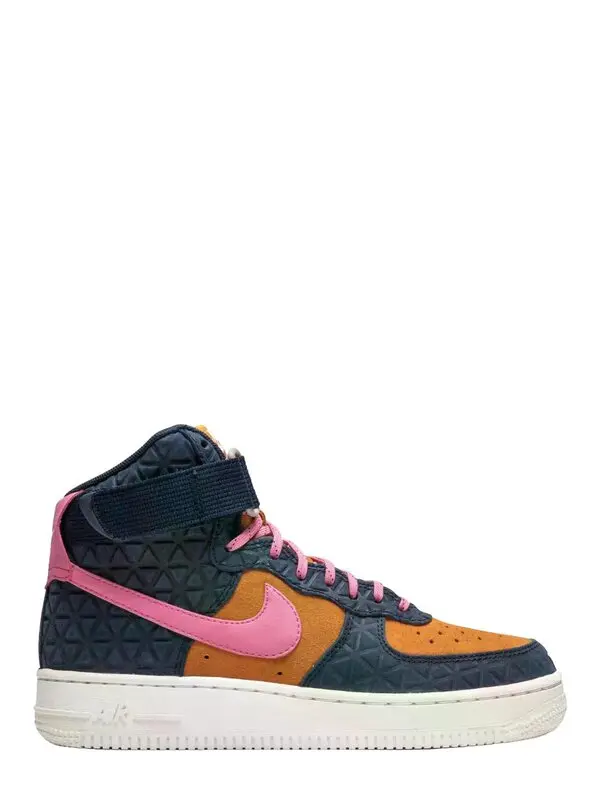 Nike Air Force 1 Hi Prm Suede Sneakers - Blue