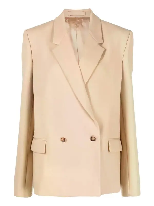 Wardrobe.NYC Double-breasted Blazer - Neutrals
