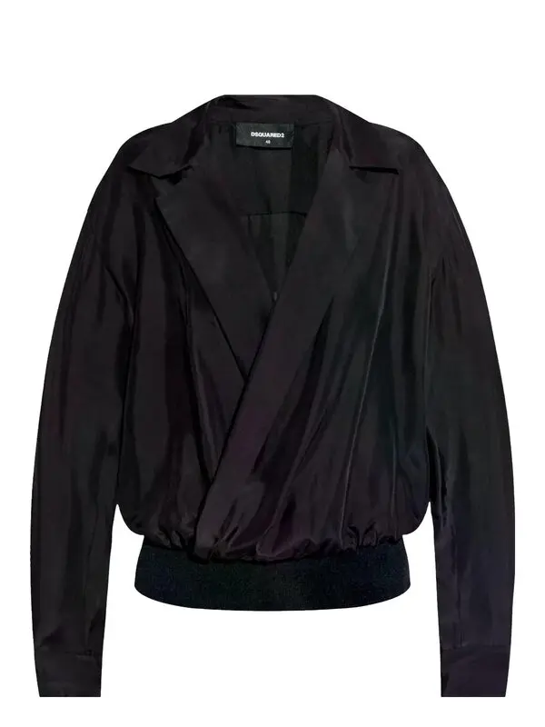 Dsquared2 Silk Blouse - Black