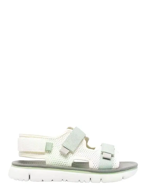 Camper Oruga Touch-strap Sandals - White