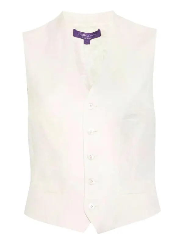 Ralph Lauren Logo-jacquard Vest - Neutrals