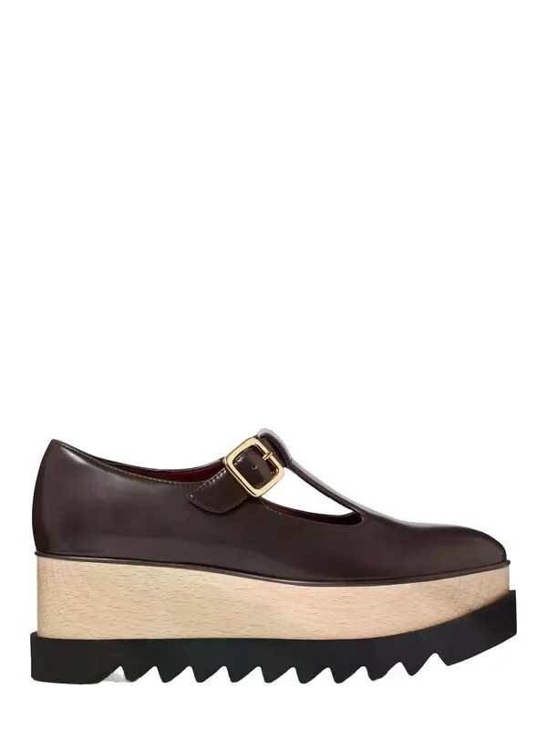 Stella McCartney Elyse Faux Leather Loafers - Brown