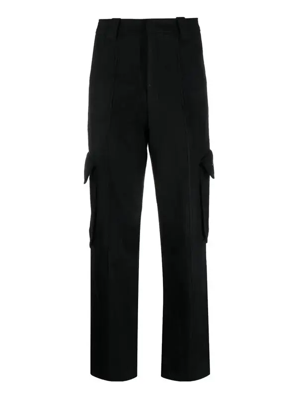 Axel Arigato Straight-leg Cargo Trousers - Black