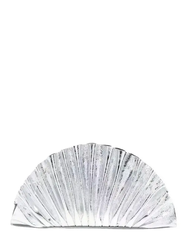 Cult Gaia Nala Mini Clutch Bag - Silver